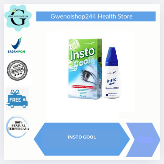 Insto Cool 7.5ml - Meredakan Iritasi dan Mata Merah | Lazada Indonesia