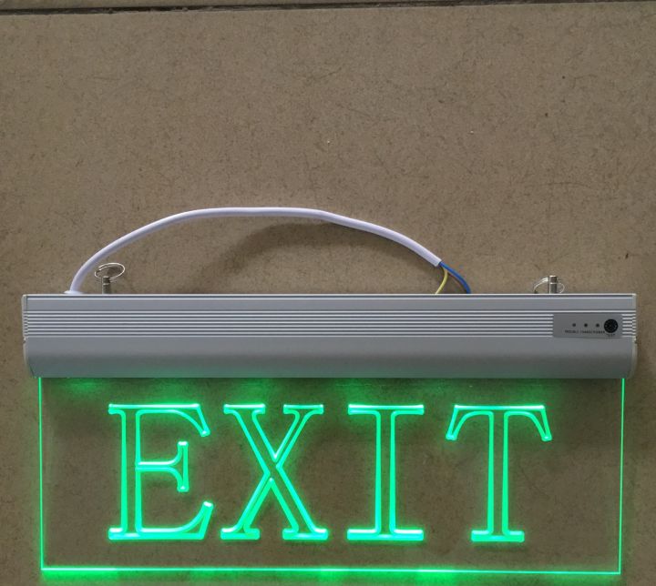 Fire emergency indicator light EXIT safety exit light LED evacuation ...