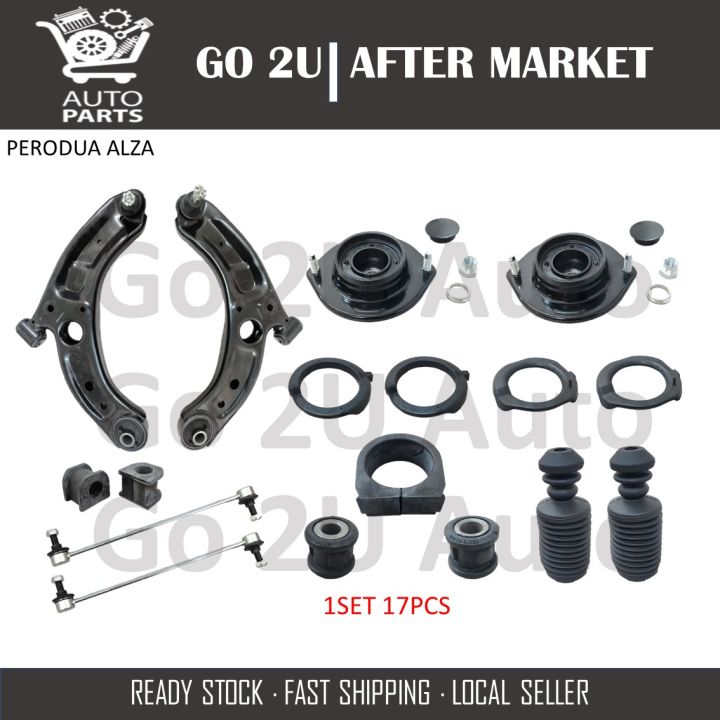 FRONT LOWER ARM/LINK/ABS MOUNTING/COVER/COIL SPRING LOWER/UPEER/BUSH ...