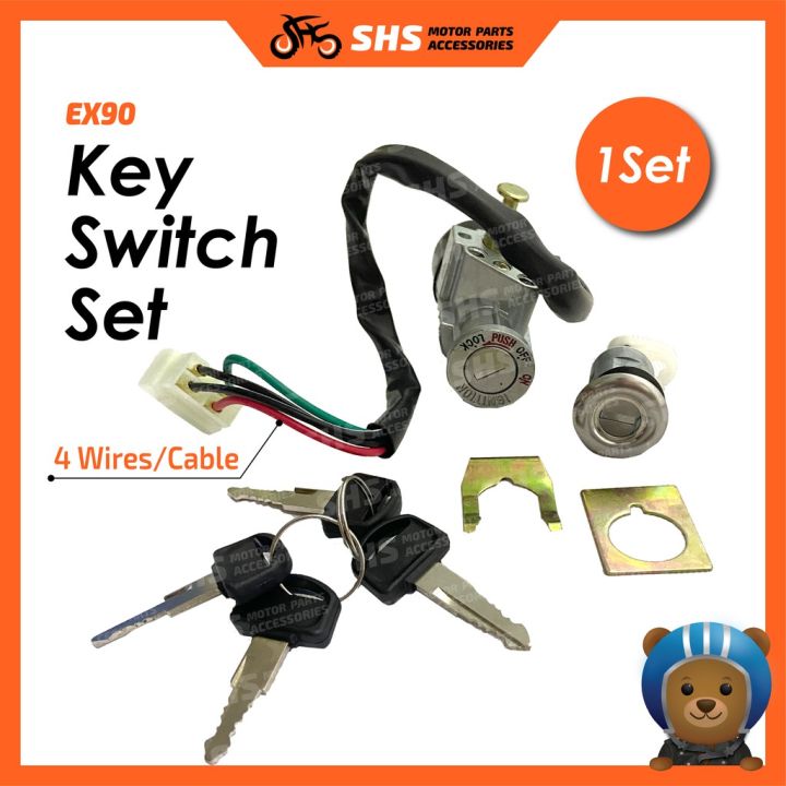 Demak EX 90 EX90🔑Key Switch Set / Lock set / Main Switch Set / Key Set ...