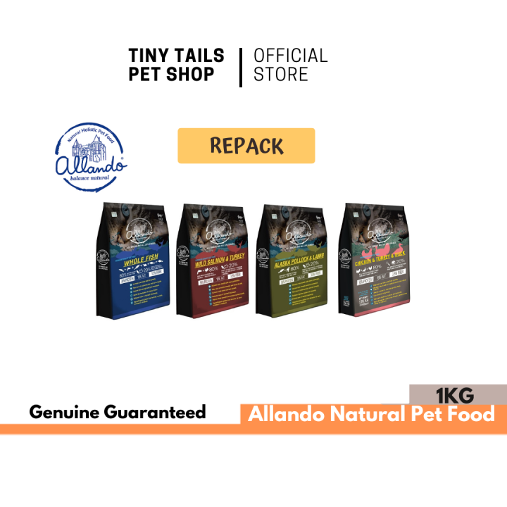 Allando Natural Holistic Cat Food (Repack) - 500g/1kg / Farmina N&D ...