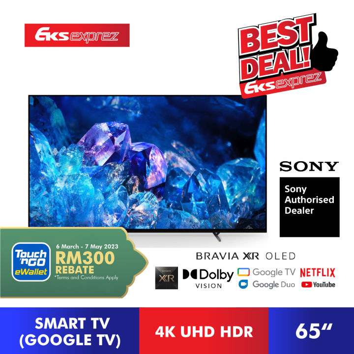Sony 65" A80K OLED TV XR-65A80K BRAVIA XR | OLED | 4K Ultra HD | High Dynamic Range (HDR ...