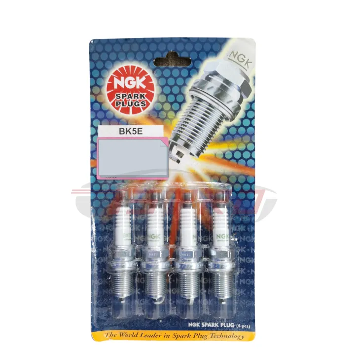NGK BK5E Spark Plug (Price for 1 set=4pcs) - Proton Wira 1.6 / Satria 1 ...
