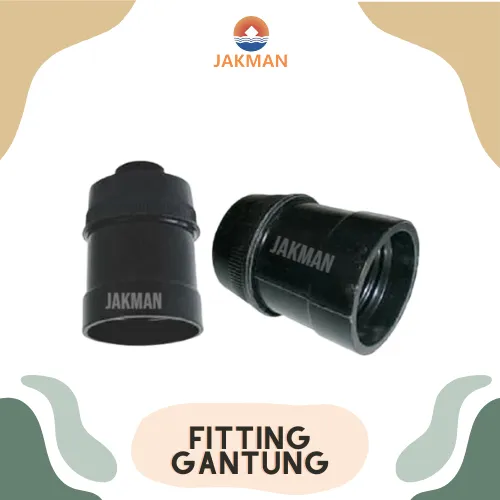 fitting gantung / fitting model broco / fitting gantung hitam | Lazada ...