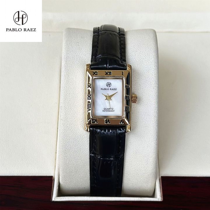PABLO RAEZ นาฬิกานักเรียนหรูหรา,นาฬิกาผู้หญิงสไตล์โบราณลำลองหน้าปัด ...