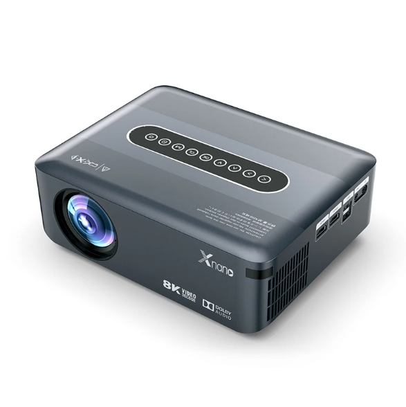 Video Projector X1 4k Amlogic T972 Quad Core, Support Dolby Google Apps ...