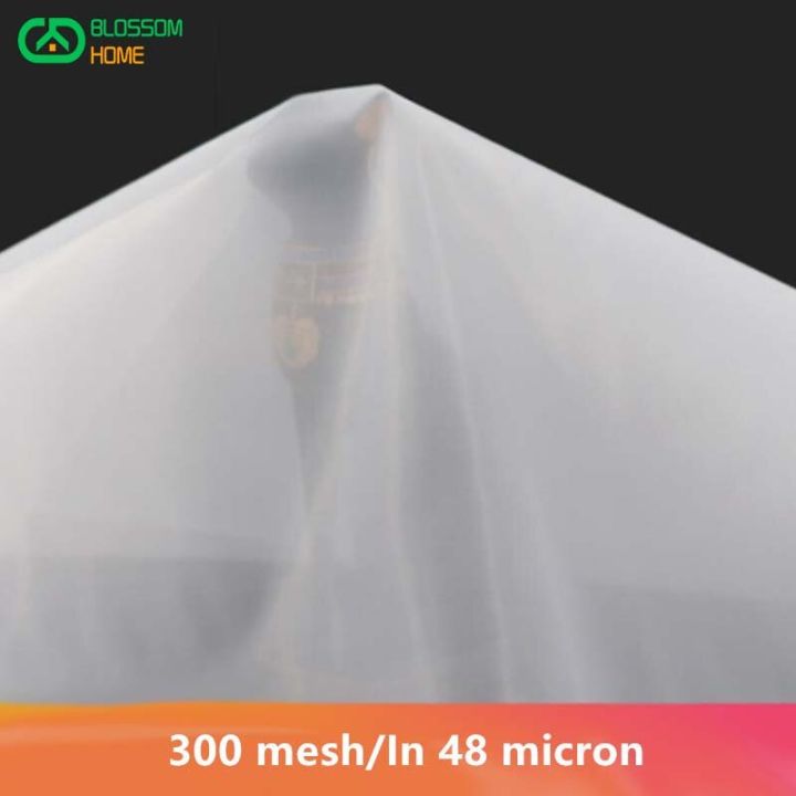 300 Mesh/In 48 Micron Gauze Water Nylon Filter Mesh Soya Bean Paint ...