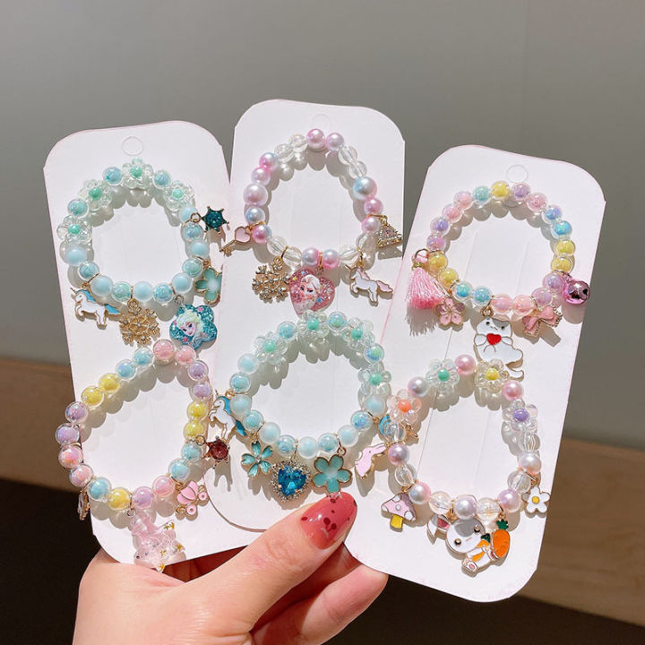 Kids Cartoon Bracelet Cute Bracelet Girl Bracelet Jewelry Princess ...