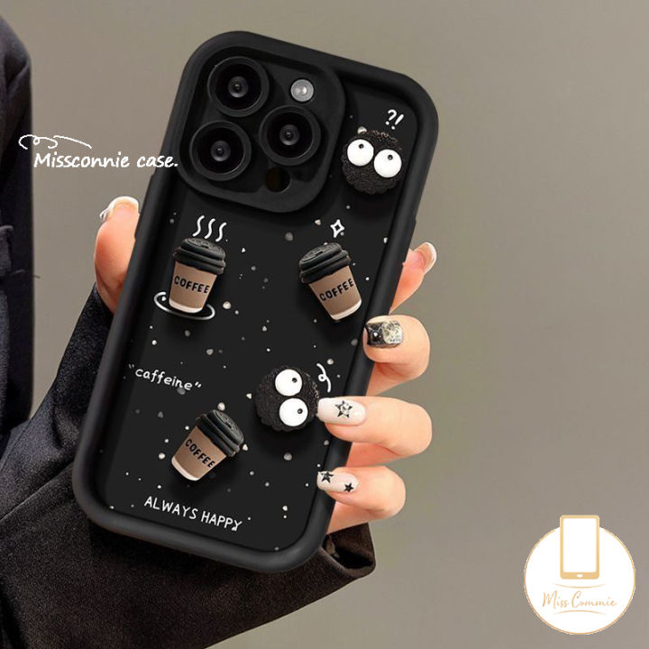 MissConnie Cute Little Coal Ball Angel Eyes Case For Redmi 12 9 A1 9T ...