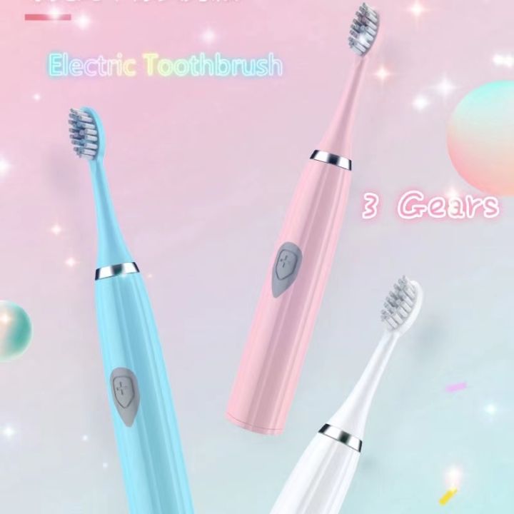 Ultrasonic Electric Vibrating Toothbrush For Kids And Adults | Lazada PH