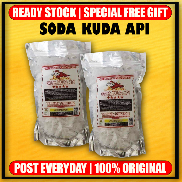 Soda Kuda Api Soda Api 500g Serbuk Kuda Api Ready Stock Free Gift Free ...