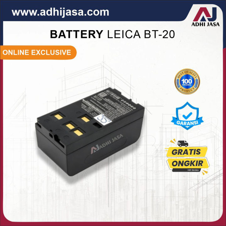 Battery Total Station Lei ca Baterai BT-20 BT20 | Lazada Indonesia