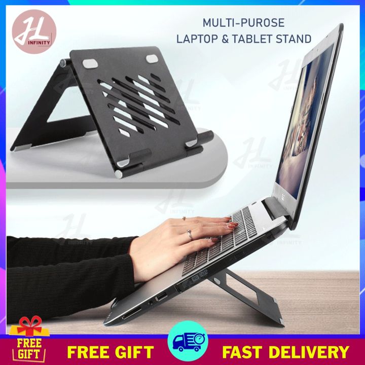 Laptop Holder / Ergonomic Design Laptop Stand / Aluminum Laptop Holder ...