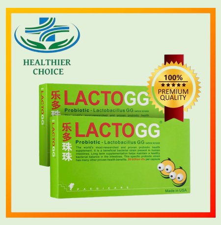 Lacto GG Probiotics Made In USA 20 Billion CFU (exp: 01/26) | Lazada