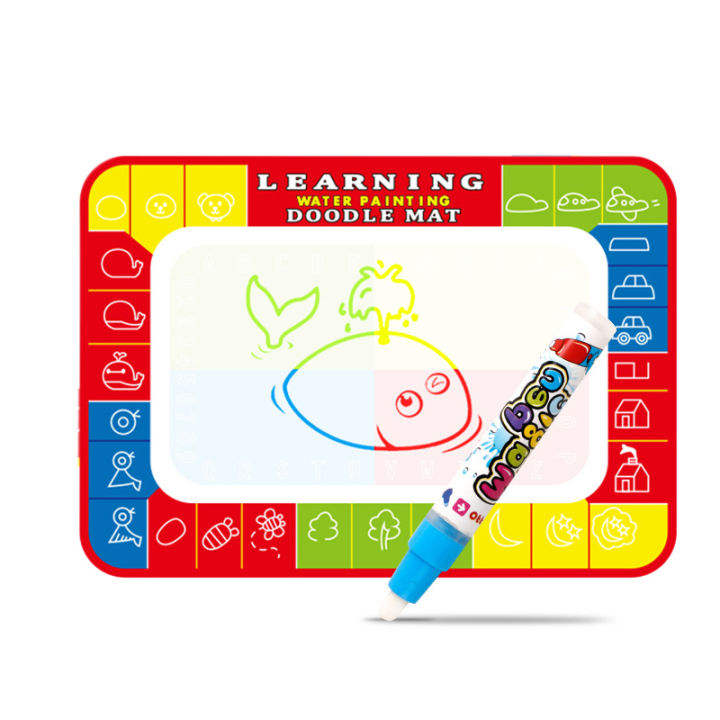 (GMXZ) Baby Toy Coloring Water Drawing Mat Painting Writing Mat Doodle ...