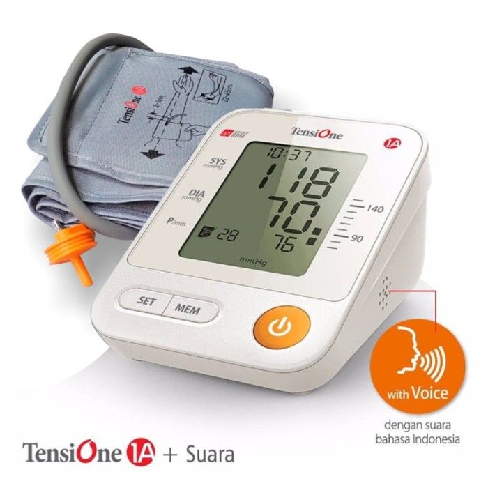 Tensimeter Digital Onemed Tensione 1A / Alat Monitor Tekanan darah ...