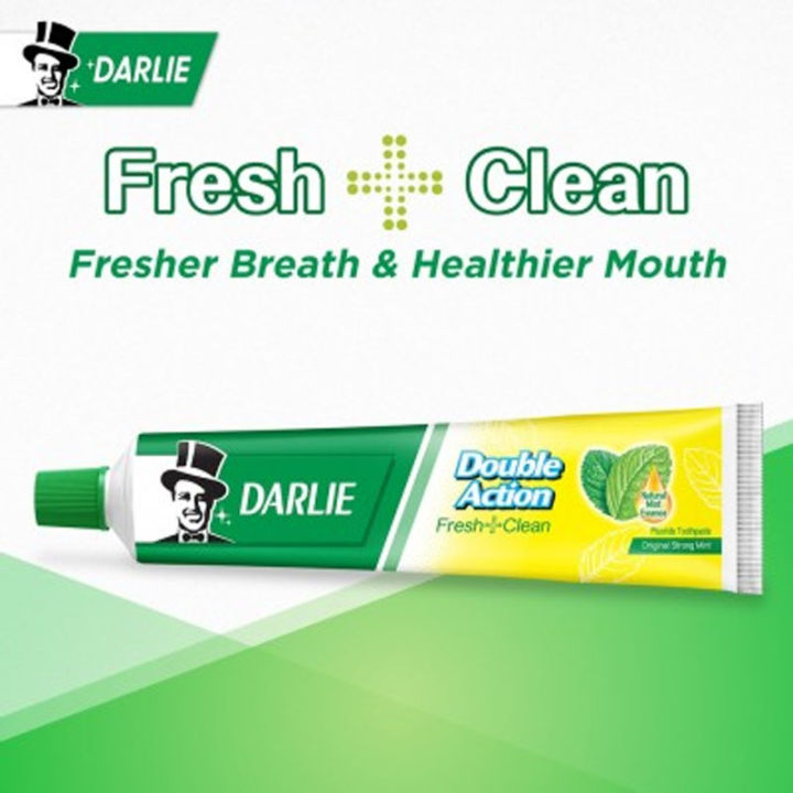 Darlie Double Action Fluoride Toothpaste Natural Mint 550g | Lazada PH