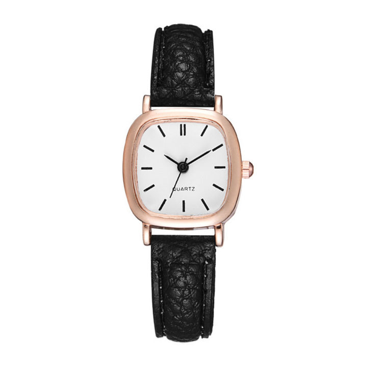 Litian Square Round Minimalist Watch Women'S Elegant Quartz Dress ...