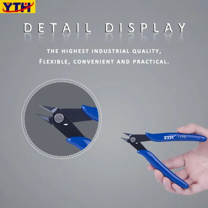 KUAIQU YTH Diagonal Pliers Electrical Wire Cutters Cutting Side Snips ...