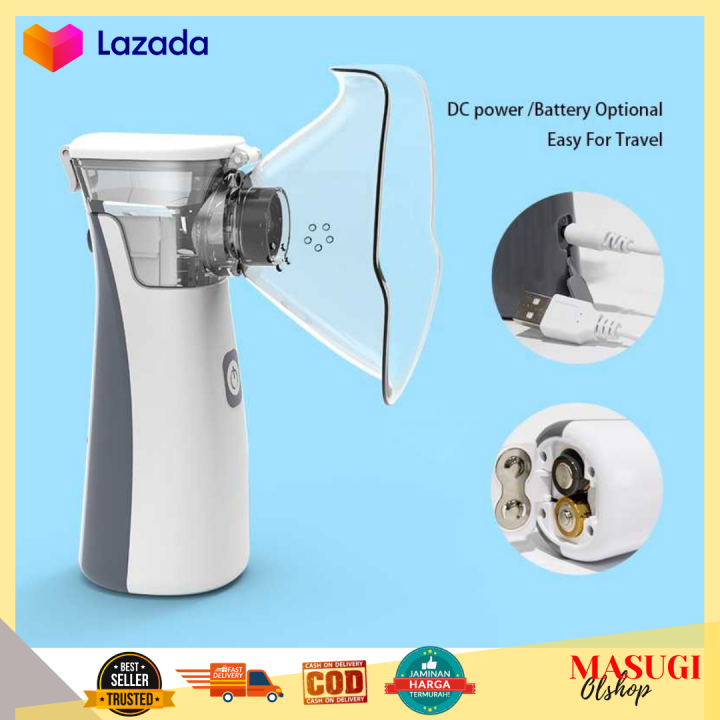Alat Terapi Pernafasan Asma Nebulizer Inhaler Atomizer/Alat Bantu ...