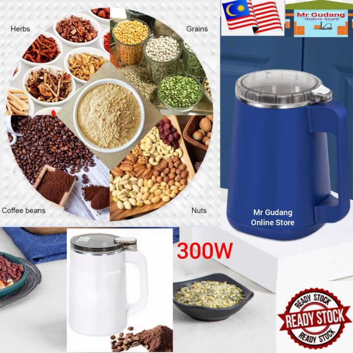 300W 8 Blades Super Fine Home Use Grinder Blender Powder maker/Pengisar ...