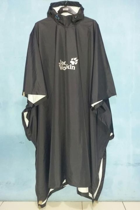 [ GARANSI 100 ] Ponco Raincoat Jas Hujan Jack Wolfskin Bisa dijadikan ...