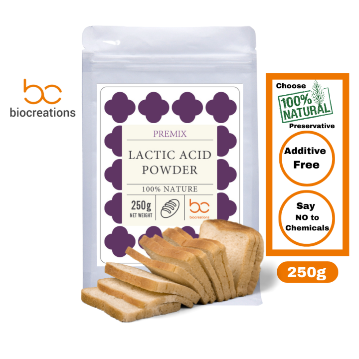 [Biocreations] Lactic Acid Powder - Increase Shelf Life Naturally ...