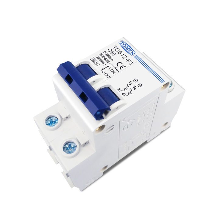 【Fast and Free Delivery】 2P DC MCB 6KA 440V Mini Circuit Breaker 3A 6A ...