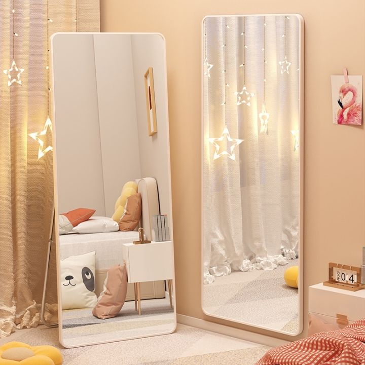 MOK Body Mirror 150-185CM Mirror With Stand Floor-To-Ceiling Wall ...
