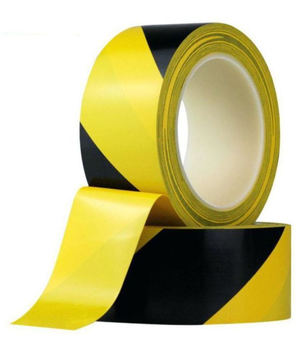 ZEBRA TAPE FLOOR MARKING TAPE 2 INCHES X 33 METERS YELLOW AND BLACK General Purpose Adhesive Lazada Lazada PH