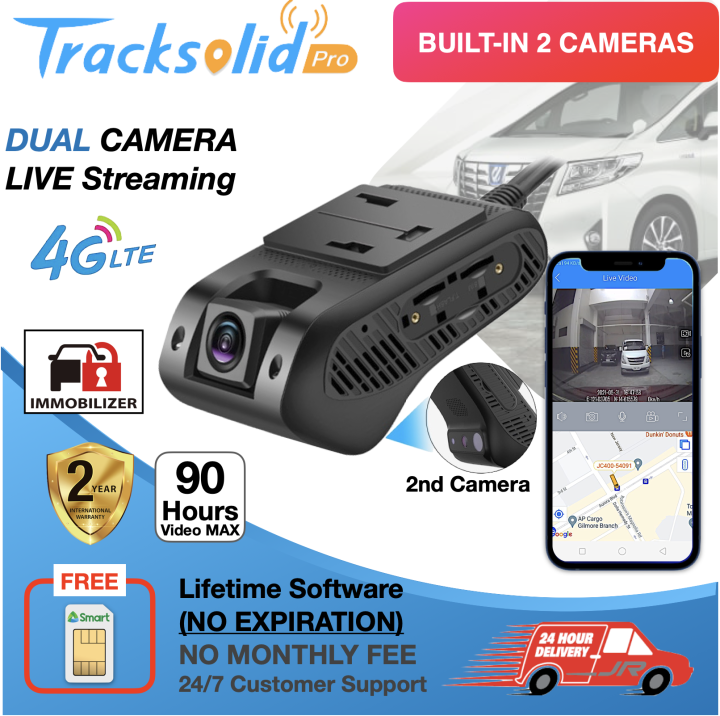 Jimi IoT JC400P Car CCTV 2 Channel 4G AI Dashcam Dash Camera Cam (for ...