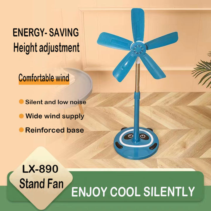 LX-890 5 Blades Cute design Stand Fan With 20" Platic blades Family ...