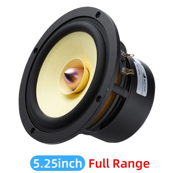 1PC 5.25 Inch Full Range Sound Speaker 4 8 Ohm 50W Aluminum Cone Speaker Bookshelf Hifi Home ...