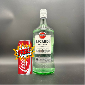 Bacardi Superior White Rum 1.75L | Lazada PH