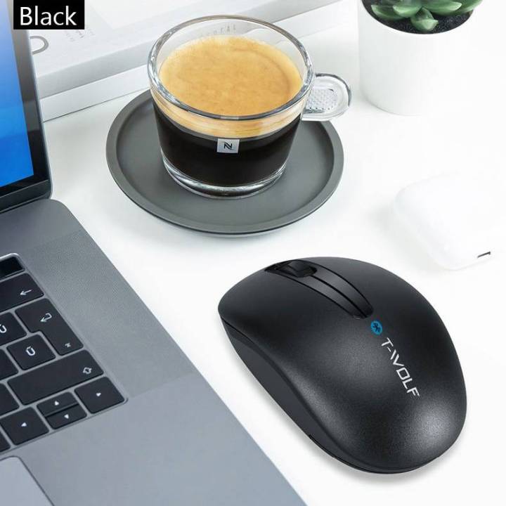 EAST GATE T-WOLF Q3B Wireless Mouse Bluetooth 3.0 Silent Mute Design ...