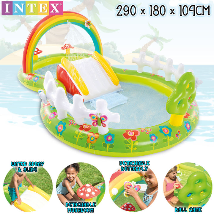 INTEX 10 DESIGN Play Center Children Toy Playground Inflatable Kids ...