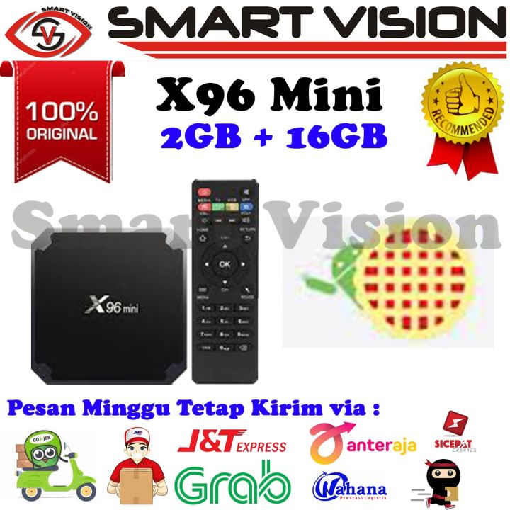 Android Tv Box X96 Mini RAM 2G ROM 16G Android 9 Pie Full Apps | Lazada Indonesia