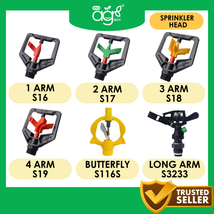 AgroBuddy Sprinkler Garden Watering Nozzle Rotating Sprayer Agriculture ...