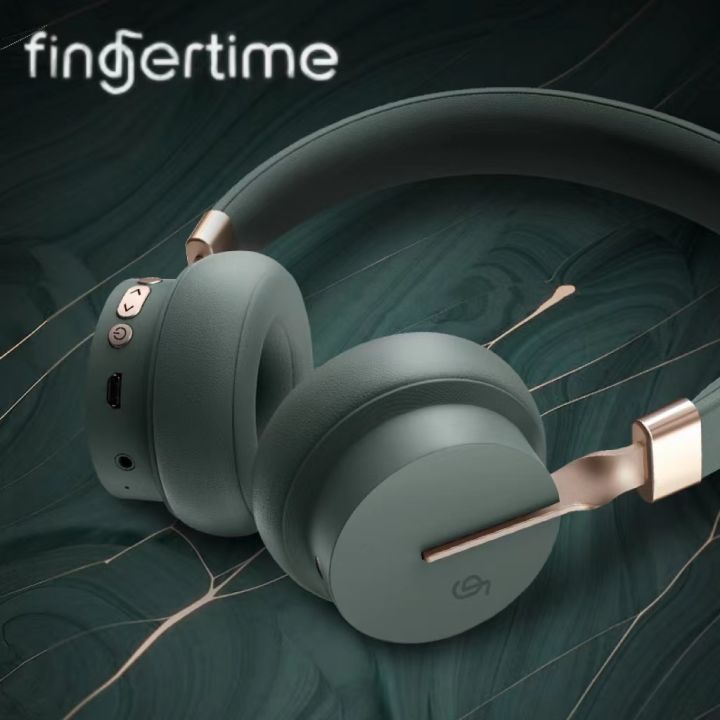 Original fingertime Wireless headphone super Bass sports Stereo support ...