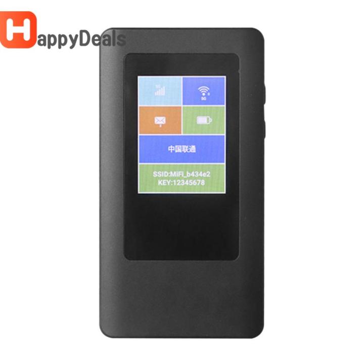 5G WiFi6 Portable Router Dual Band 2.4G/5.8G 5G Wireless Router SIM ...