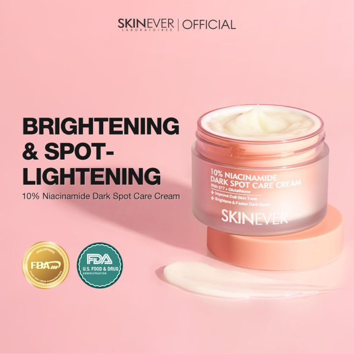 SKINEVER 10% Niacinamide Spot-Reducing Repair Cream Fades Melasma ...