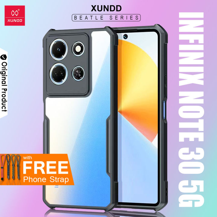 Xundd [Original] Beatle Clear Hybrid Shock Proof Armor Case for Infinix Note 30 5G | Lazada PH