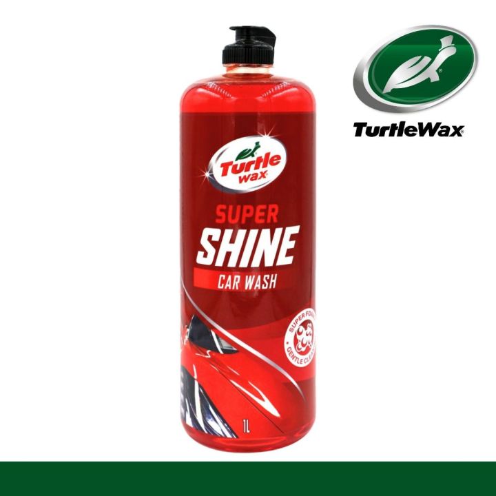 Turtle Wax Super Shine Series Car Wash for Cars and Motorcycles 1L SS ...