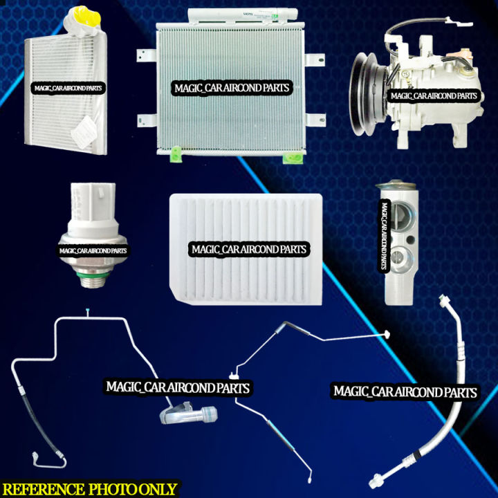 PERODUA MYVI 2005-2010 YEAR 1.0CC FULL SET COOLING COIL/ CONDENSER ...