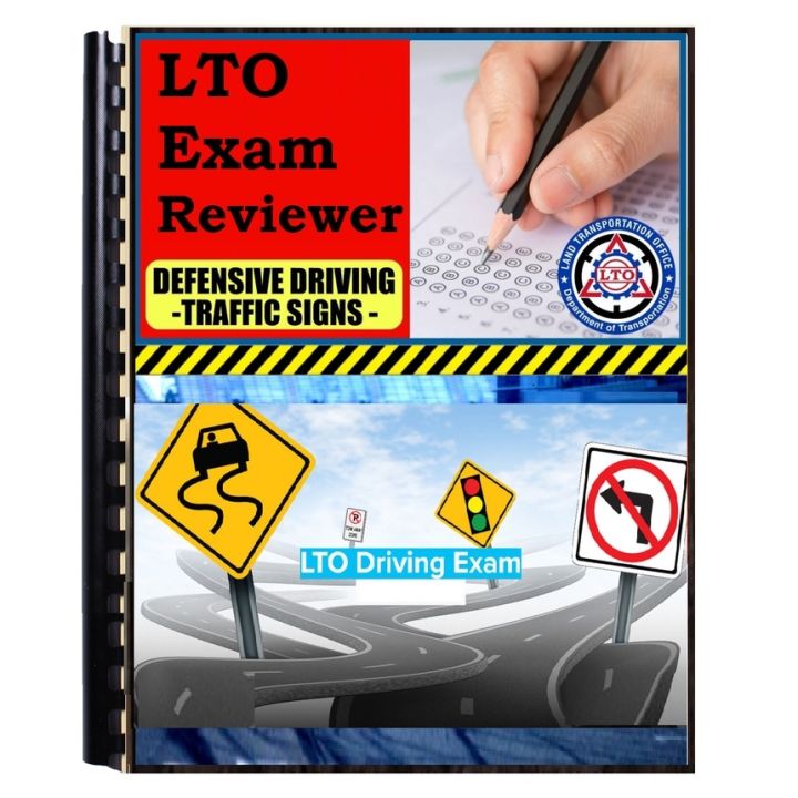 LTO Driver's Examination Reviewer / Driving Exam Reviewer | Lazada PH