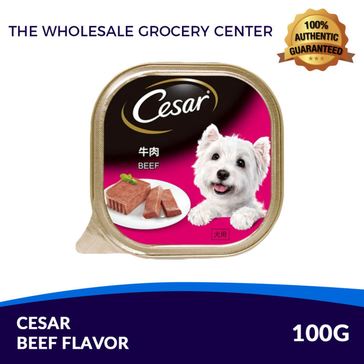Cesar Beef Flavor 100g 12+1 | Lazada PH