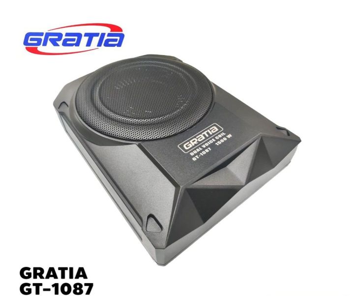 GRATIA GT-1087 10นิ้ว กำลังขับสูงสุด 1500Watts SUBBOX BASSBOX | Lazada.co.th