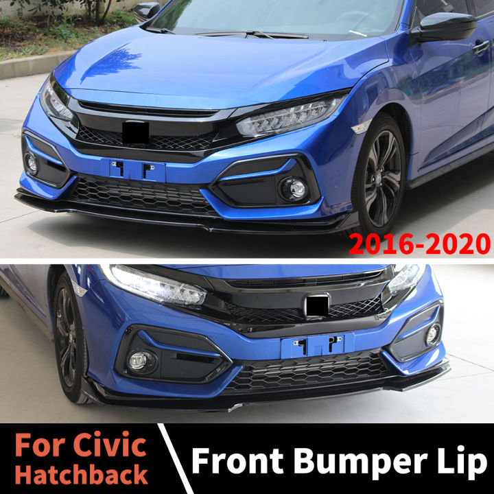 Front Bumper Lip Chin Diffuser Spoiler Deflector High Quality Body Kit ...