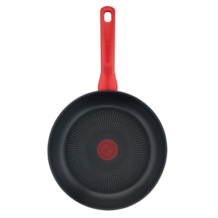 Tefal Edition Red Stainless Steel Induction Nonstick Frying Pan (20cm, 24cm, 26cm 28cm, 30cm ...