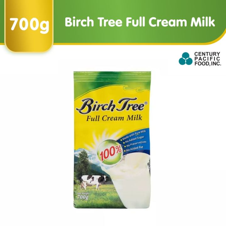 Birch Tree Full Cream Milk 700g - Made from Pure Cow’s Milk with No ...